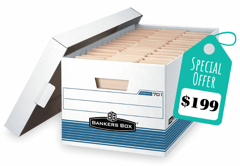 Banker Box Scanning | GISI